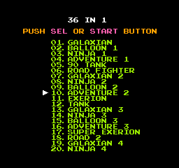NES Games > Multicarts Collection :: Emu-Land.net